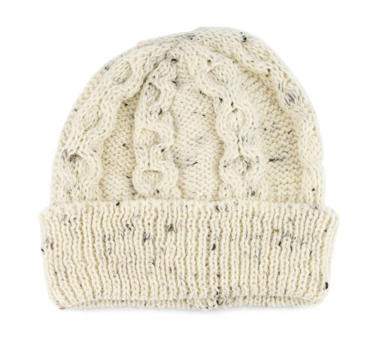 Aran Nep Beanie Hat – Iona Craft Shop